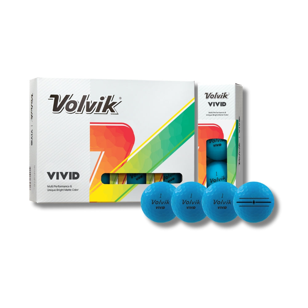 Volvik Vivid Golf Balls: Bright Matte Color & High Performance – Volvik USA
