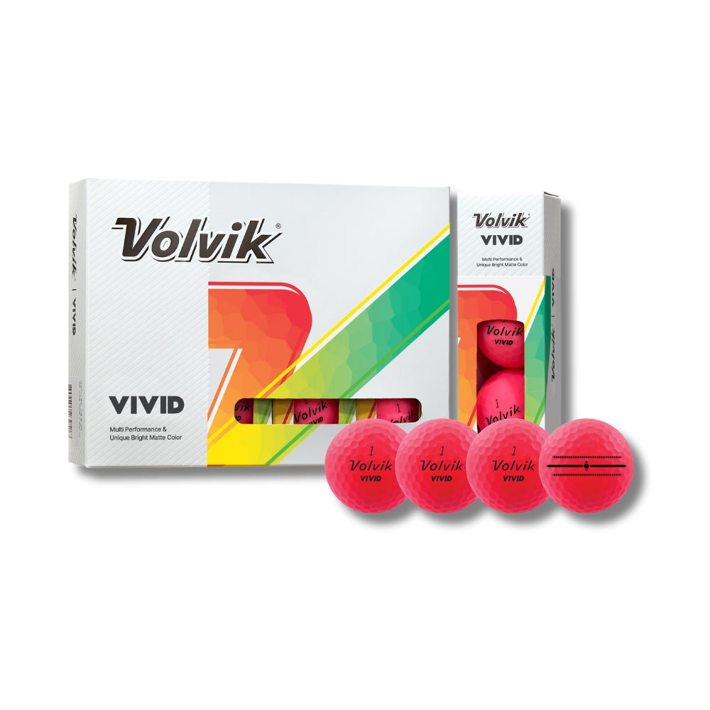 Volvik Vivid Golf Balls: Bright Matte Color & High Performance – Volvik USA