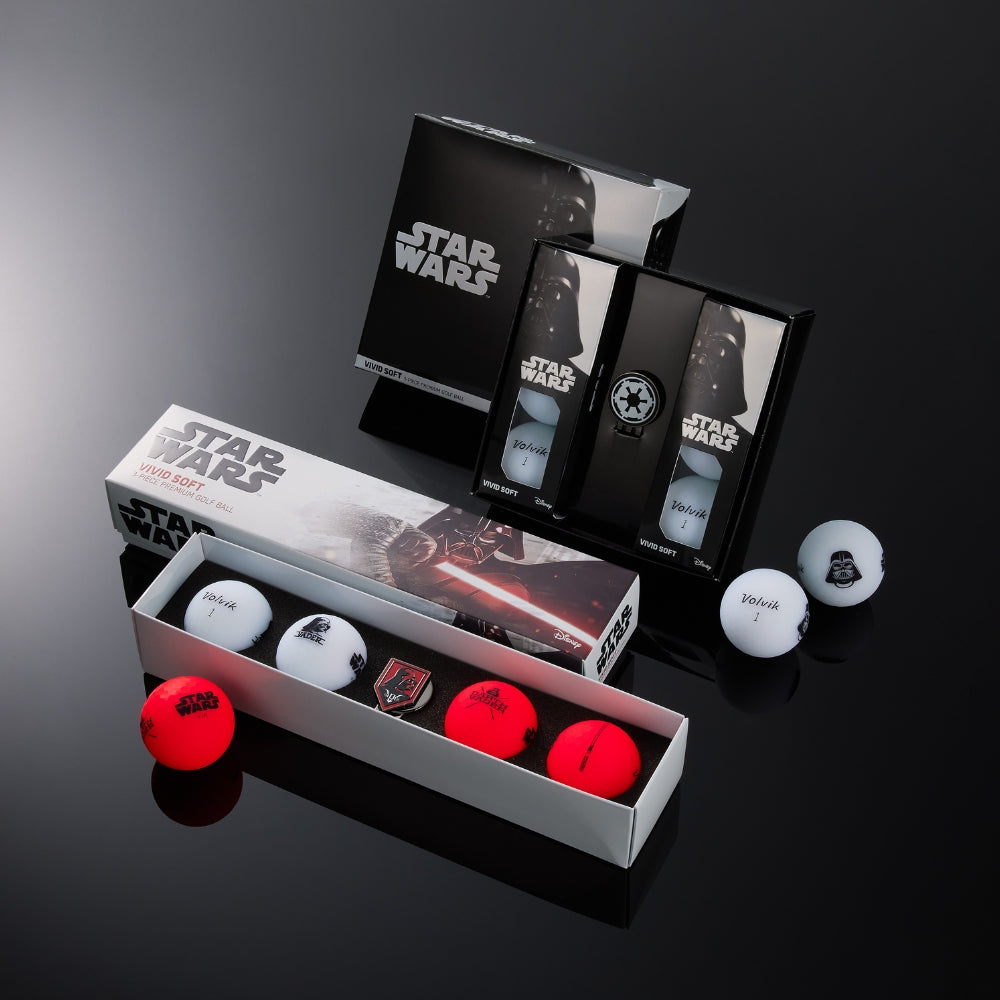 Star Wars Darth Vader Vivid Soft | Volvik Golf Balls – Volvik USA