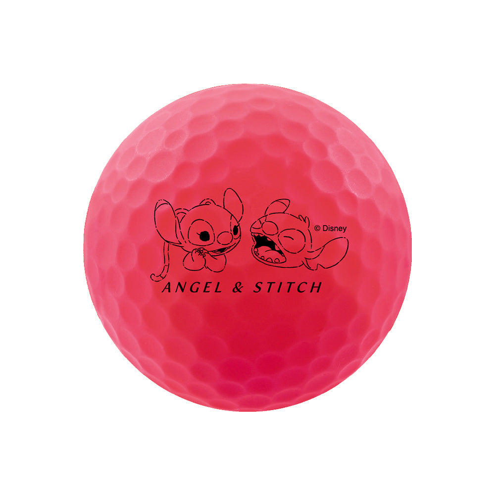 Disney Stitch & Angel “Sweet Couple” Golf Balls | Volvik Vivid Soft ...
