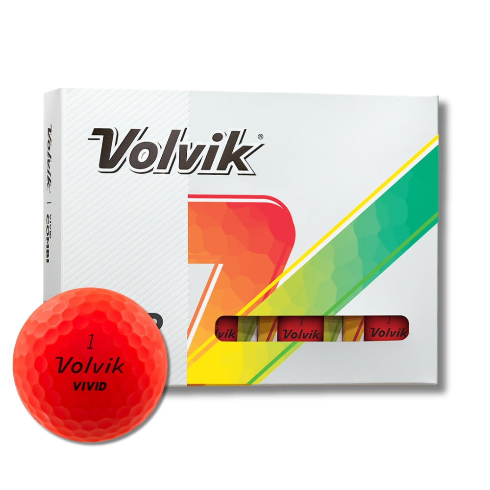 Volvik Vivid Golf Balls: Bright Matte Color & High Performance – Volvik USA